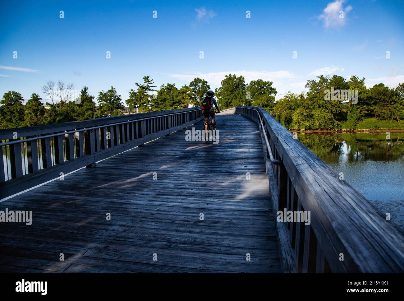 Lyndon Baines Johnson Memorial Grove on the Potomac Stock Photo - Alamy