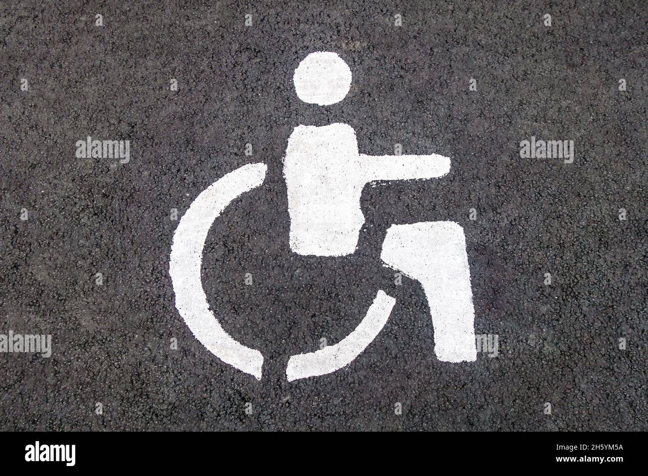 Disable Road Sign High Resolution Stock Photography and Images - Alamy