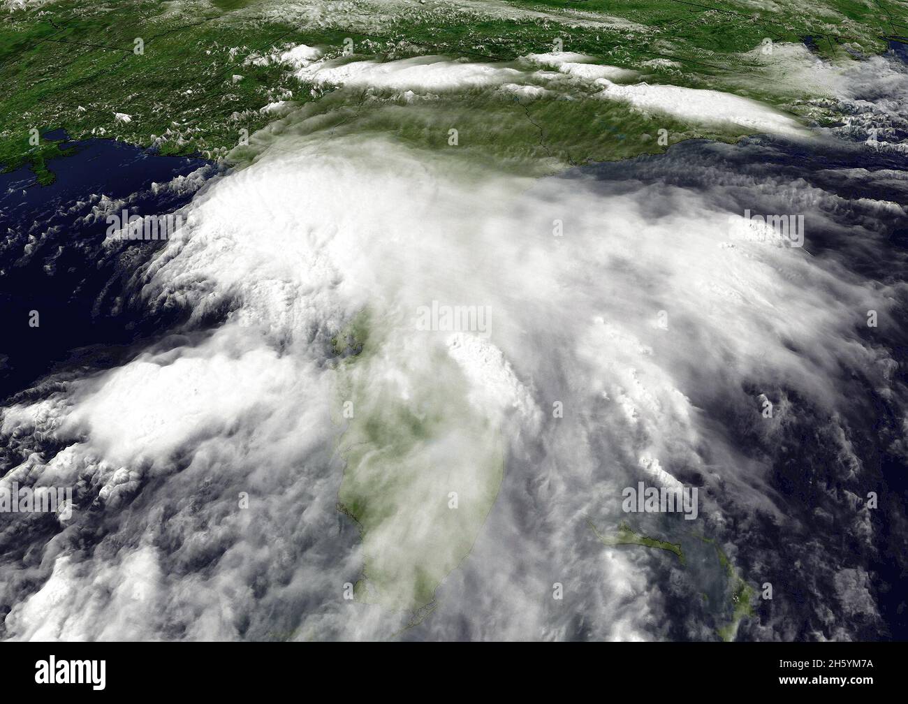 Tropical Storm Alberto regional imagery ca. 2006 Stock Photo - Alamy