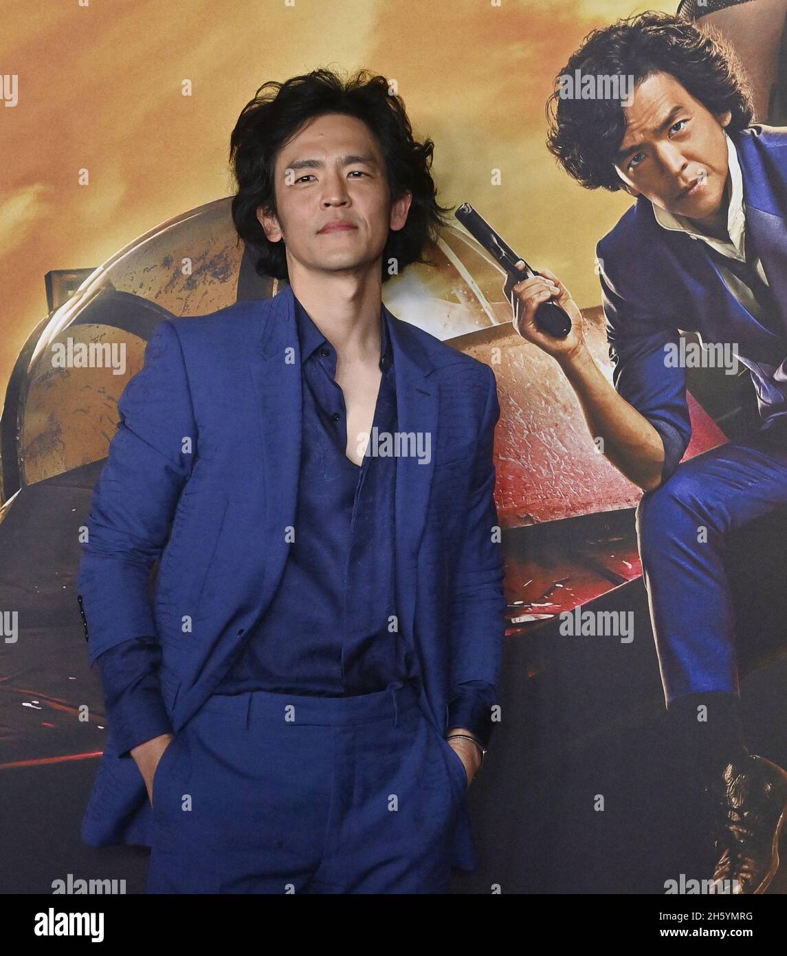 Los Angeles, USA. 12th Nov, 2021. Cast member John Cho attends the ...