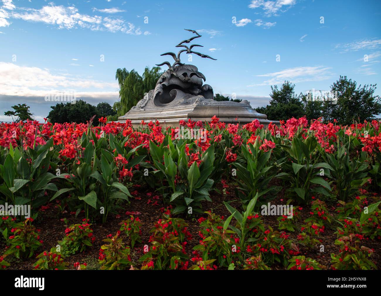 Lyndon Baines Johnson Memorial Grove on the Potomac Stock Photo - Alamy