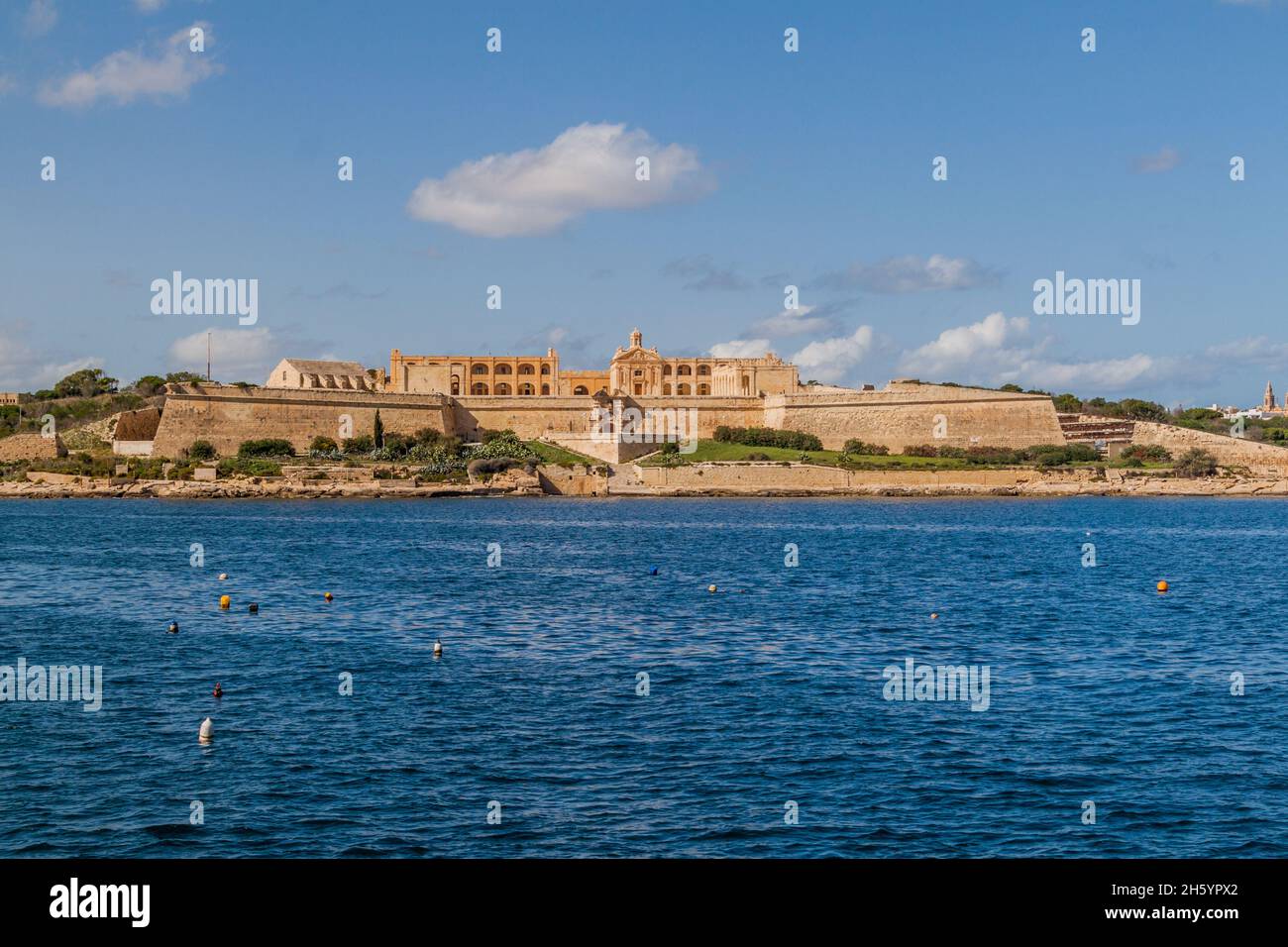 Fort Manoel on Manoel Island in Gzira, Malta Stock Photo - Alamy