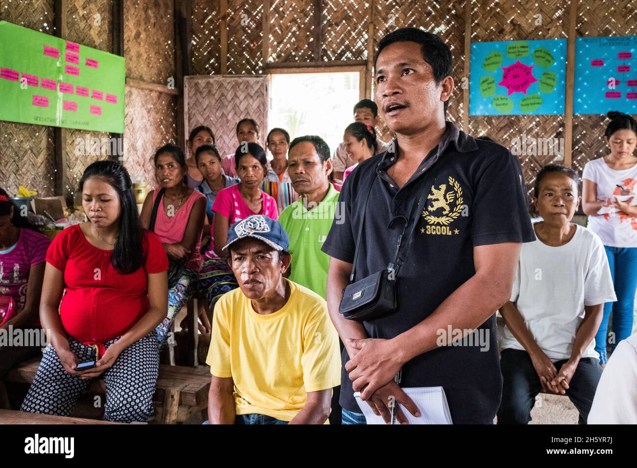 Barangay community meeting hi-res stock photography and images - Alamy