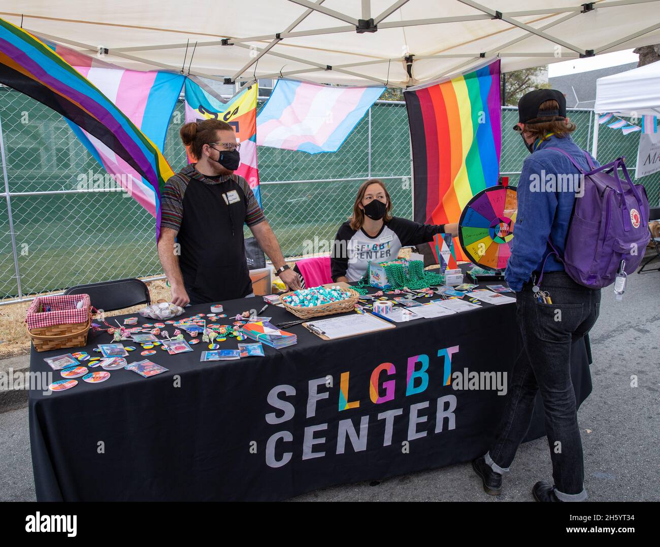 Sf lgbt center booth hi-res stock photography and images - Alamy