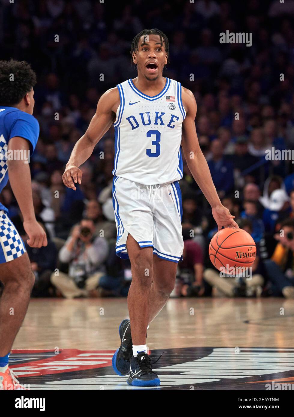 New York, New York, USA. 10th Nov, 2021. Duke Blue Devils guard Jeremy ...