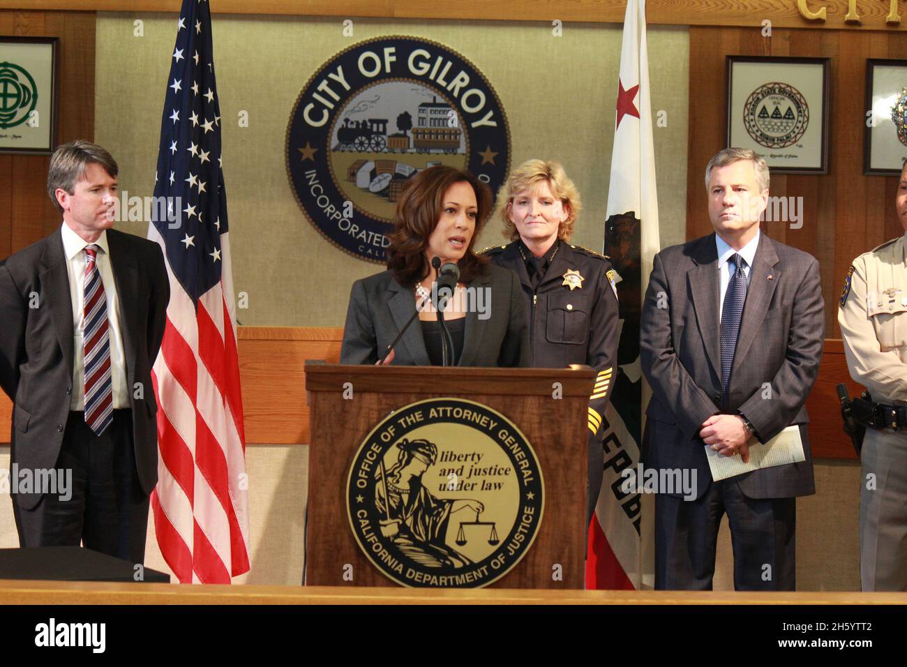 Kamala Harris announces, 104 individuals, the majority of whom are gang ...