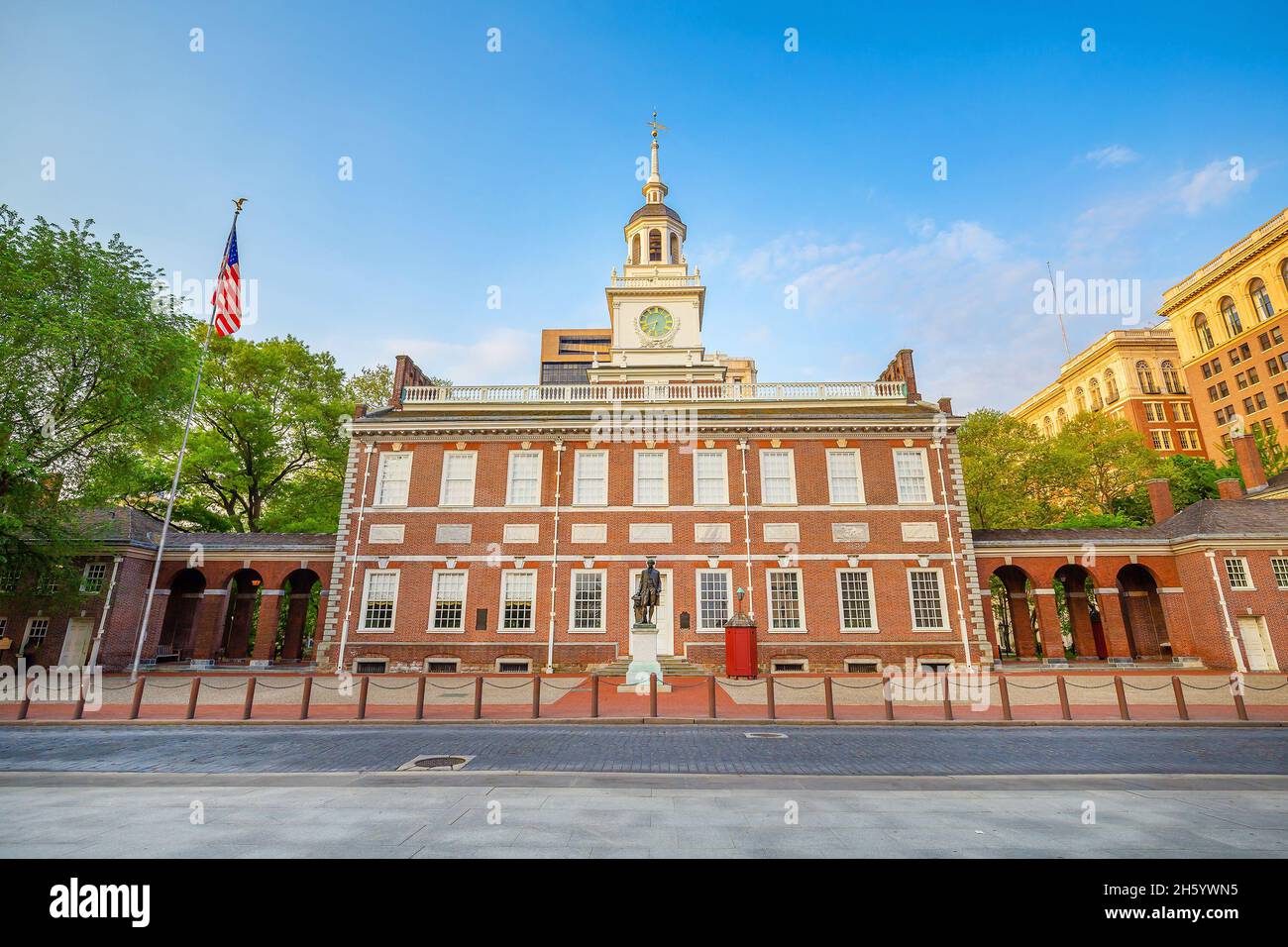 Independence Hall in Philadelphia, Pennsylvania USA Stock Photo - Alamy