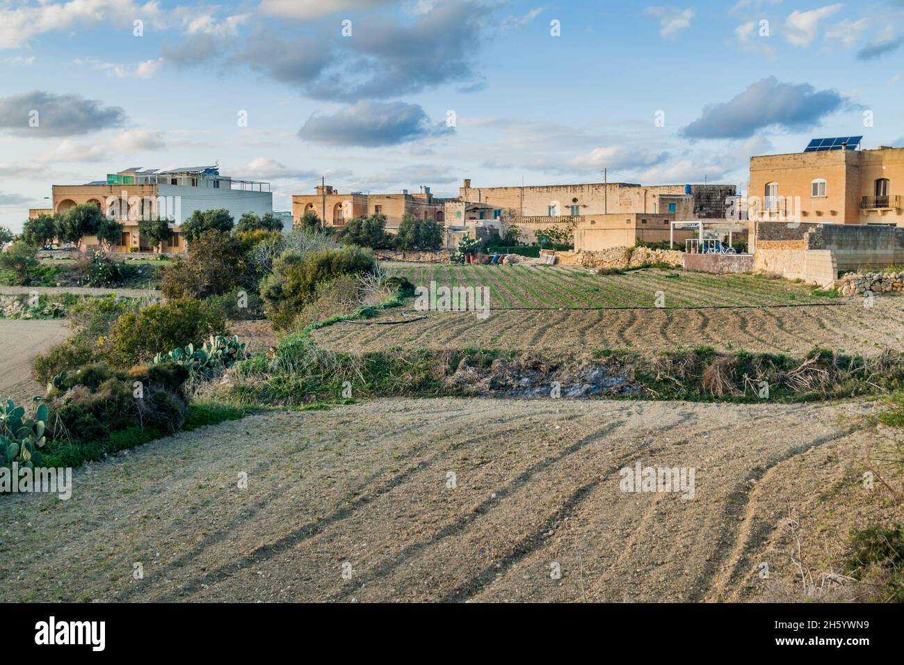 Village on the island of Gozo, Malta Stock Photo - Alamy