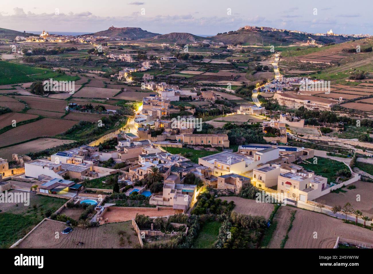 Aerial view of gozo hi-res stock photography and images - Alamy