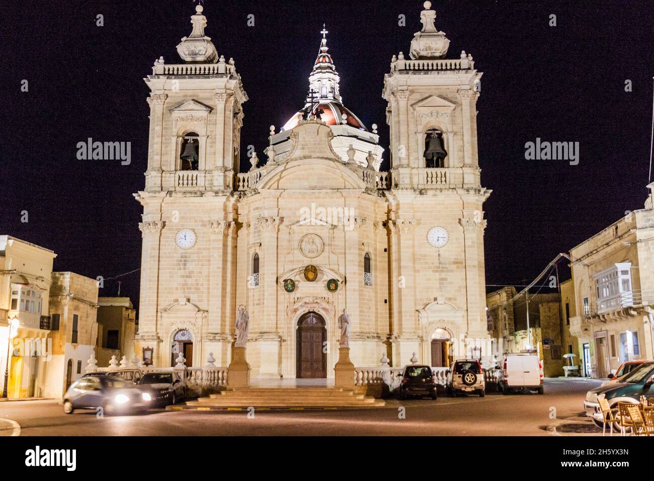 St George's Basilica in Victoria, Gozo Island, Malta Stock Photo - Alamy