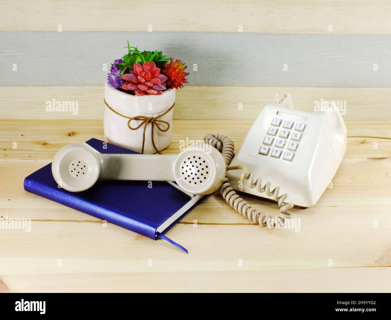 retro telephone home decor interior Stock Photo - Alamy