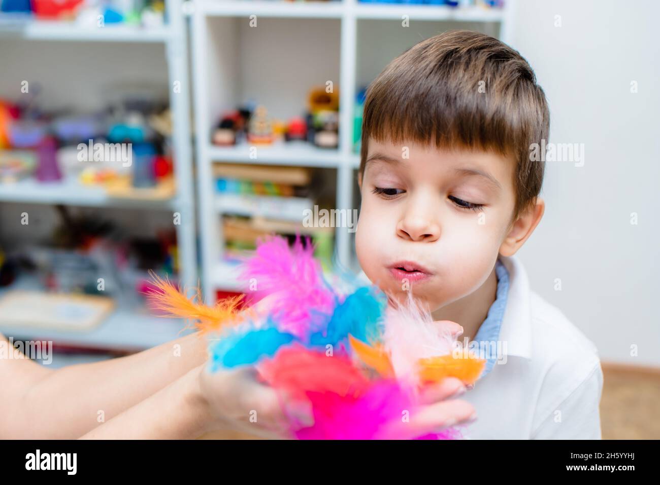 Child speech training hi-res stock photography and images - Alamy