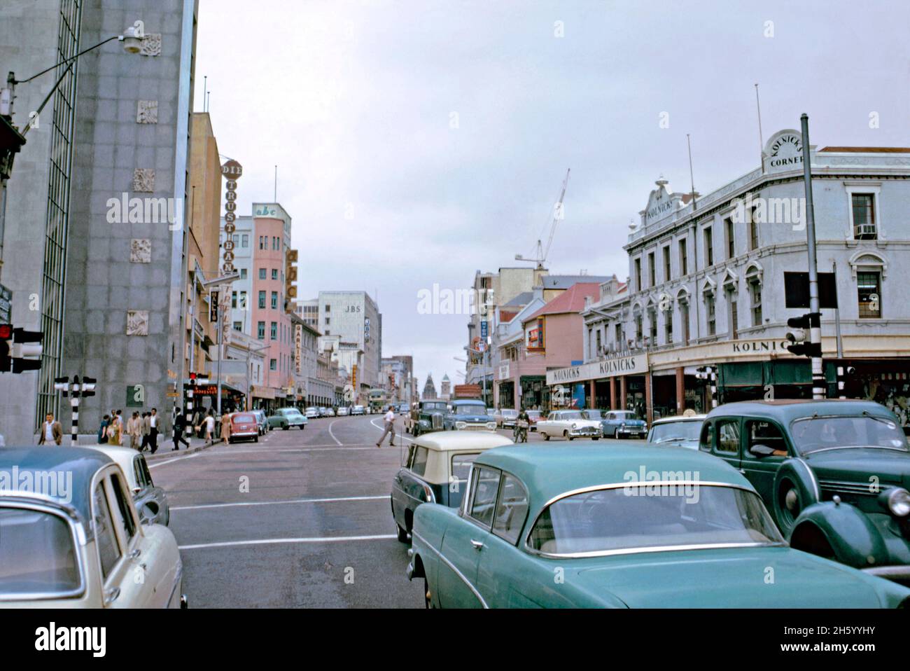 Downtown Port Elizabeth, South Africa – a view at Kolnicks Corner in ...