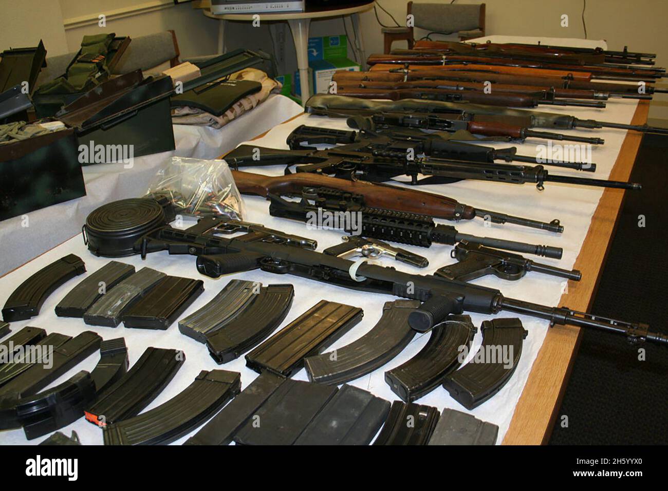 Seized weapons hi-res stock photography and images - Alamy