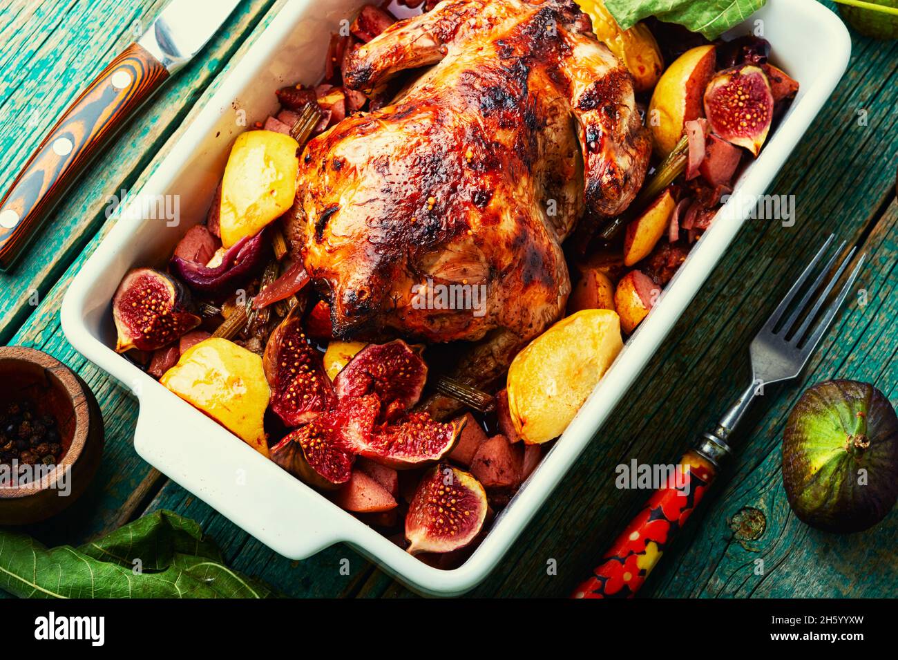 Roast partridge christmas hi-res stock photography and images - Alamy