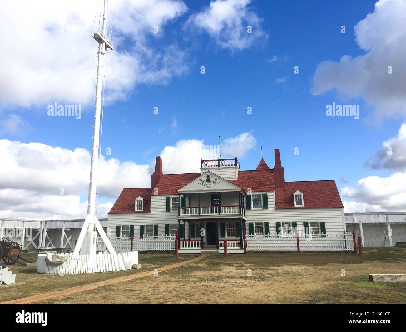 Fort union trading post national historic site hi-res stock photography ...