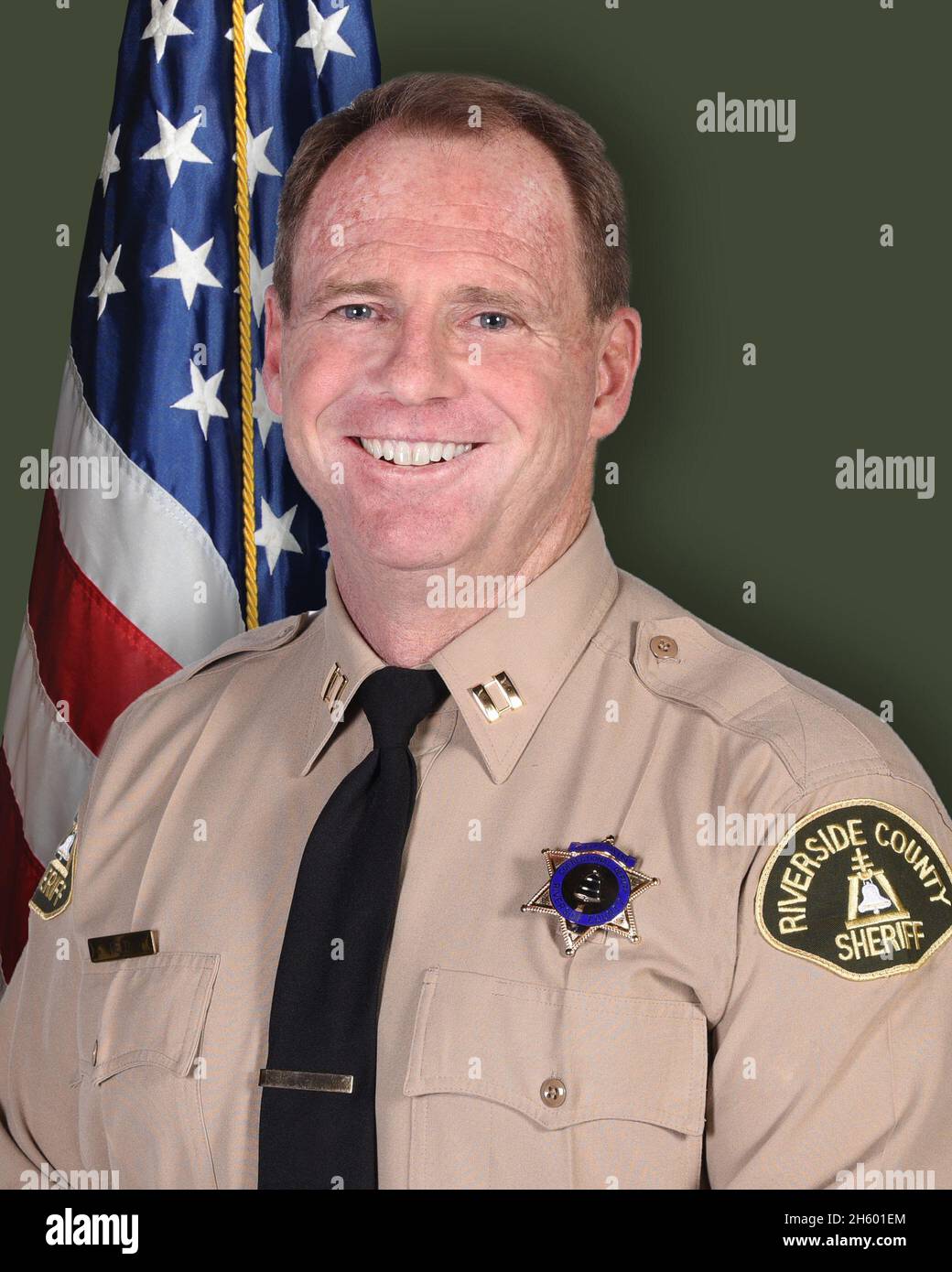 Riverside County Sheriff's Department Correctional Captain Harold Reed ...
