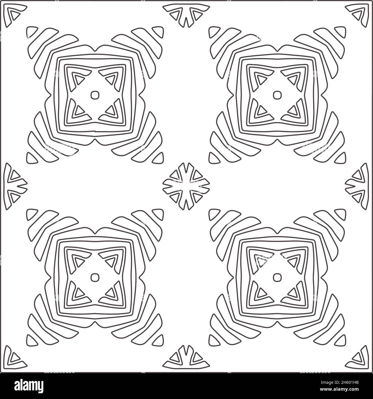 Repeating geometric tiles from striped elements.Modern geometric ...