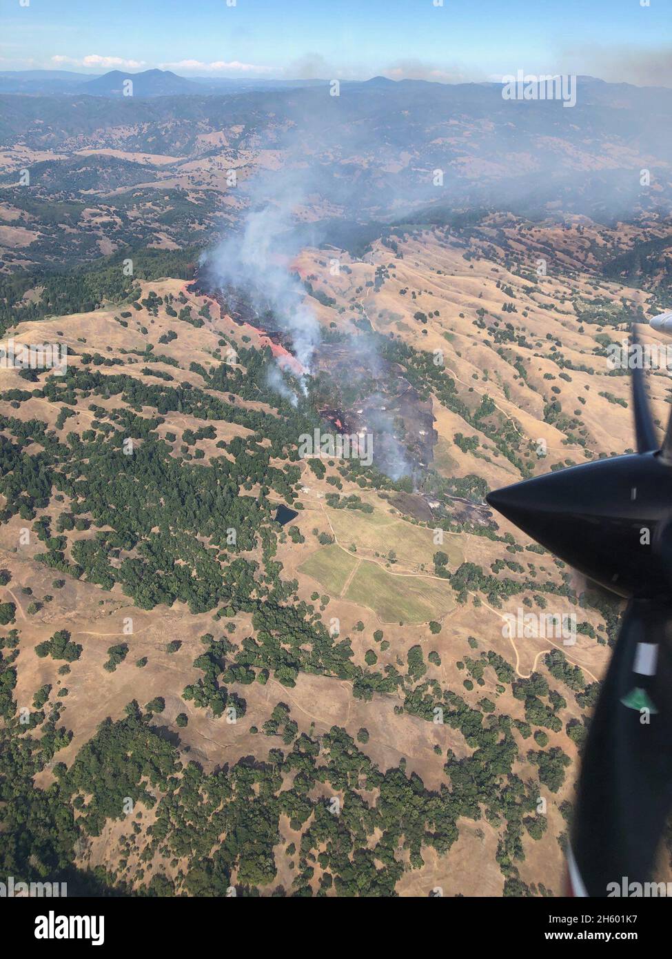 Fire california vineyard 2020 hi-res stock photography and images - Alamy