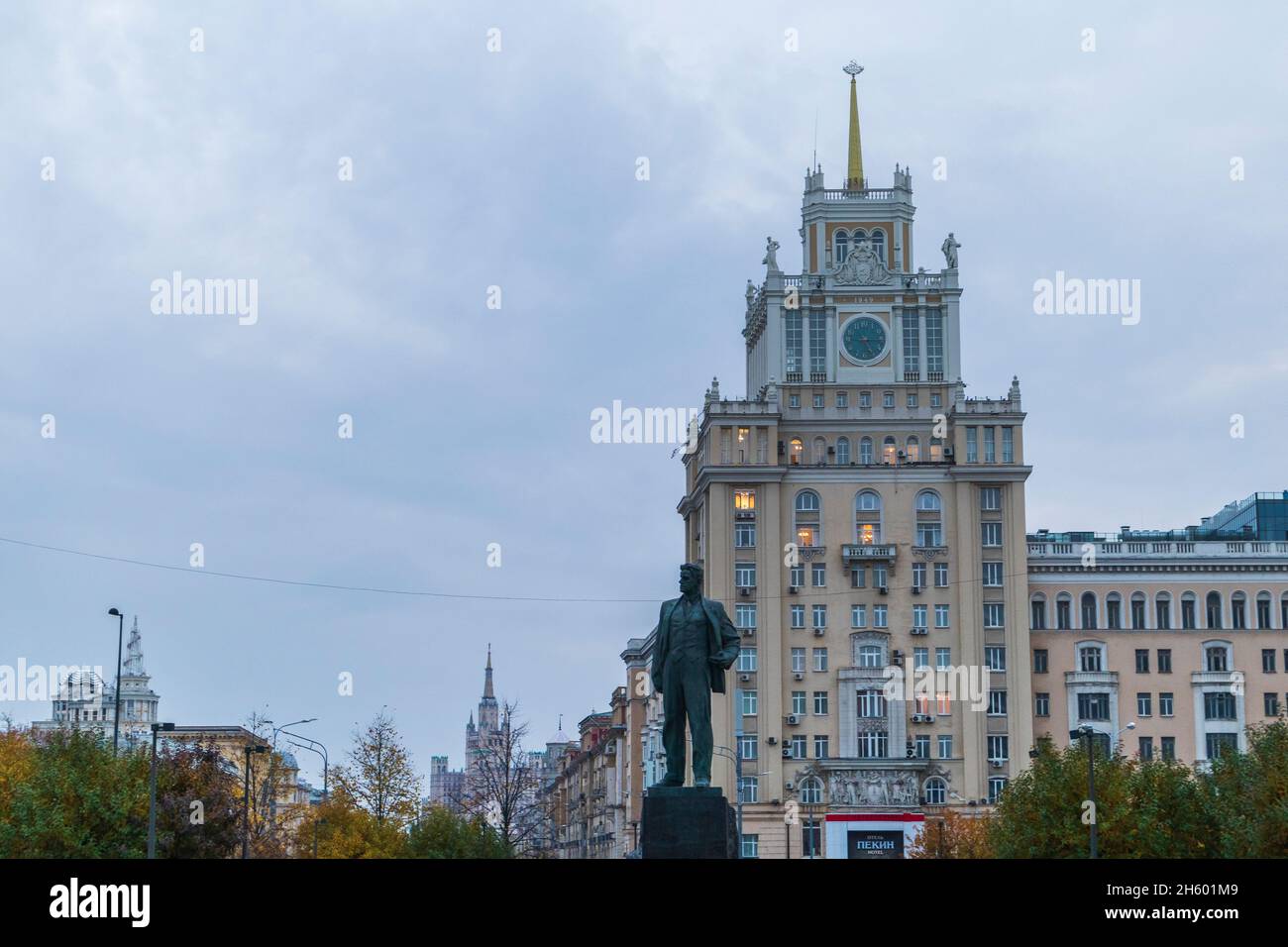 Mayakovsky square hi-res stock photography and images - Alamy