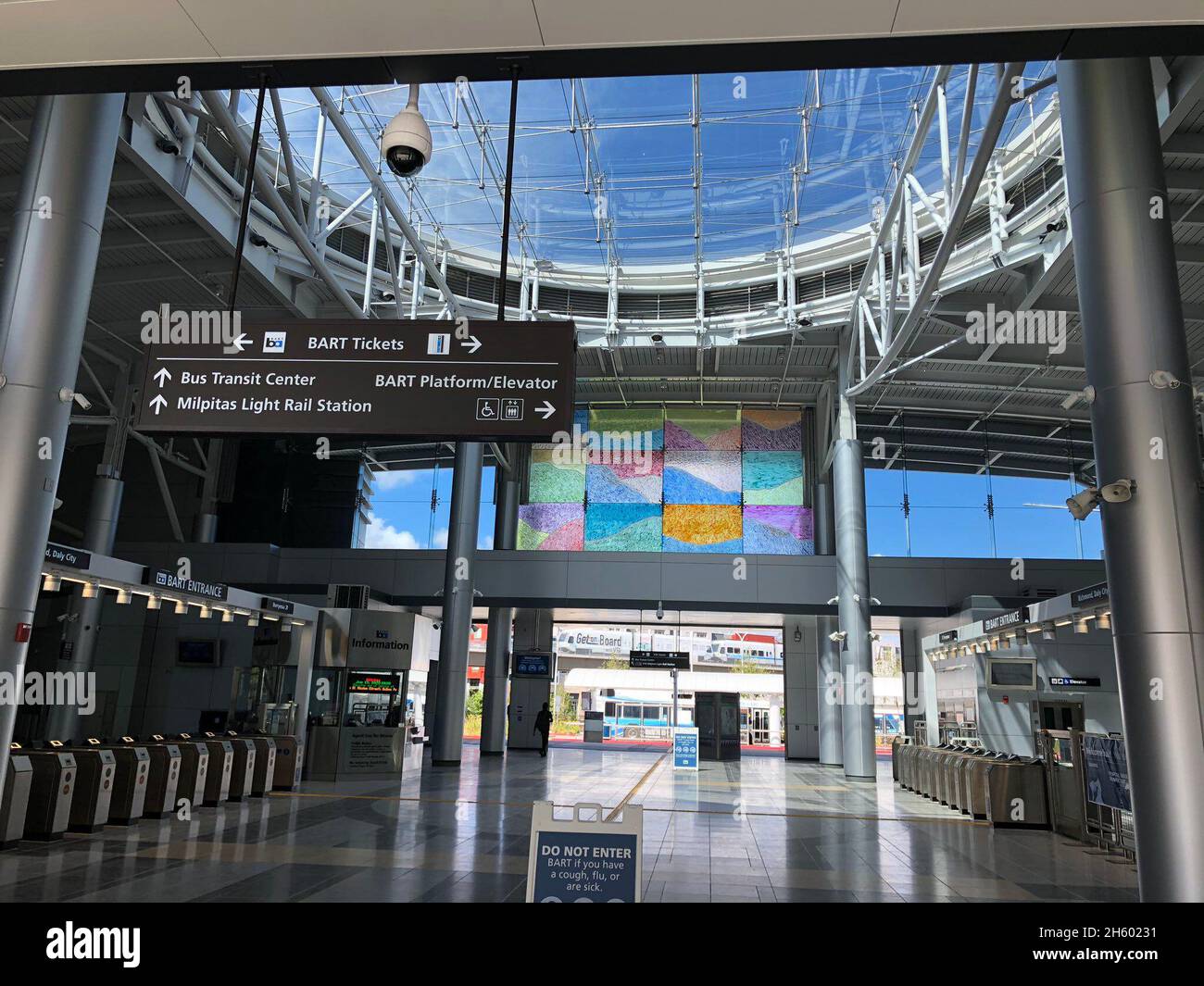 Bart milpitas station hi-res stock photography and images - Alamy