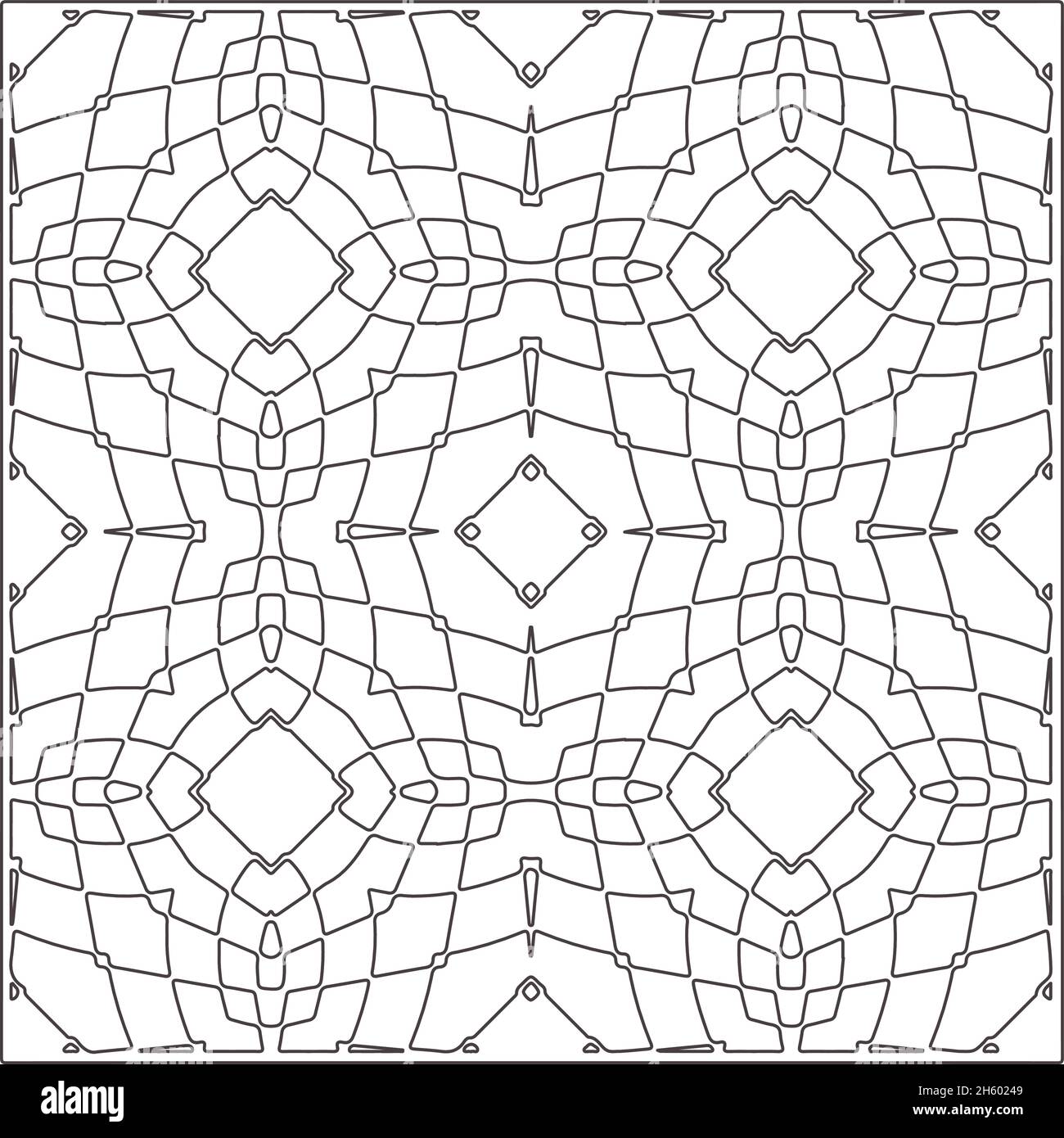 Repeating geometric tiles from striped elements.Modern geometric ...