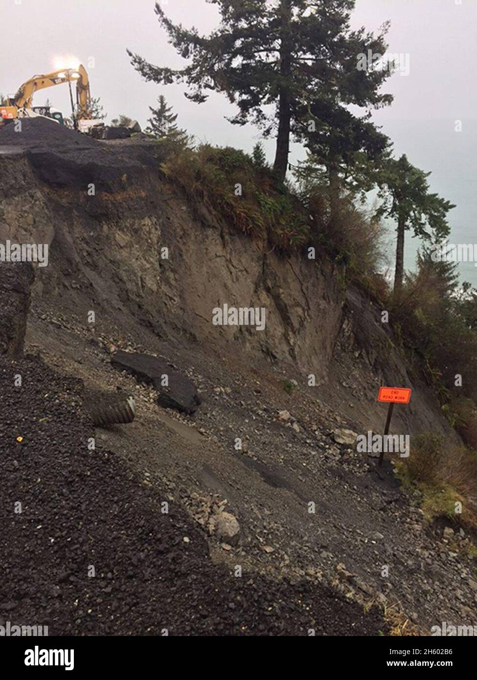 March 2020 Landslide at Last Chance Grade, Del Norte County, California ...