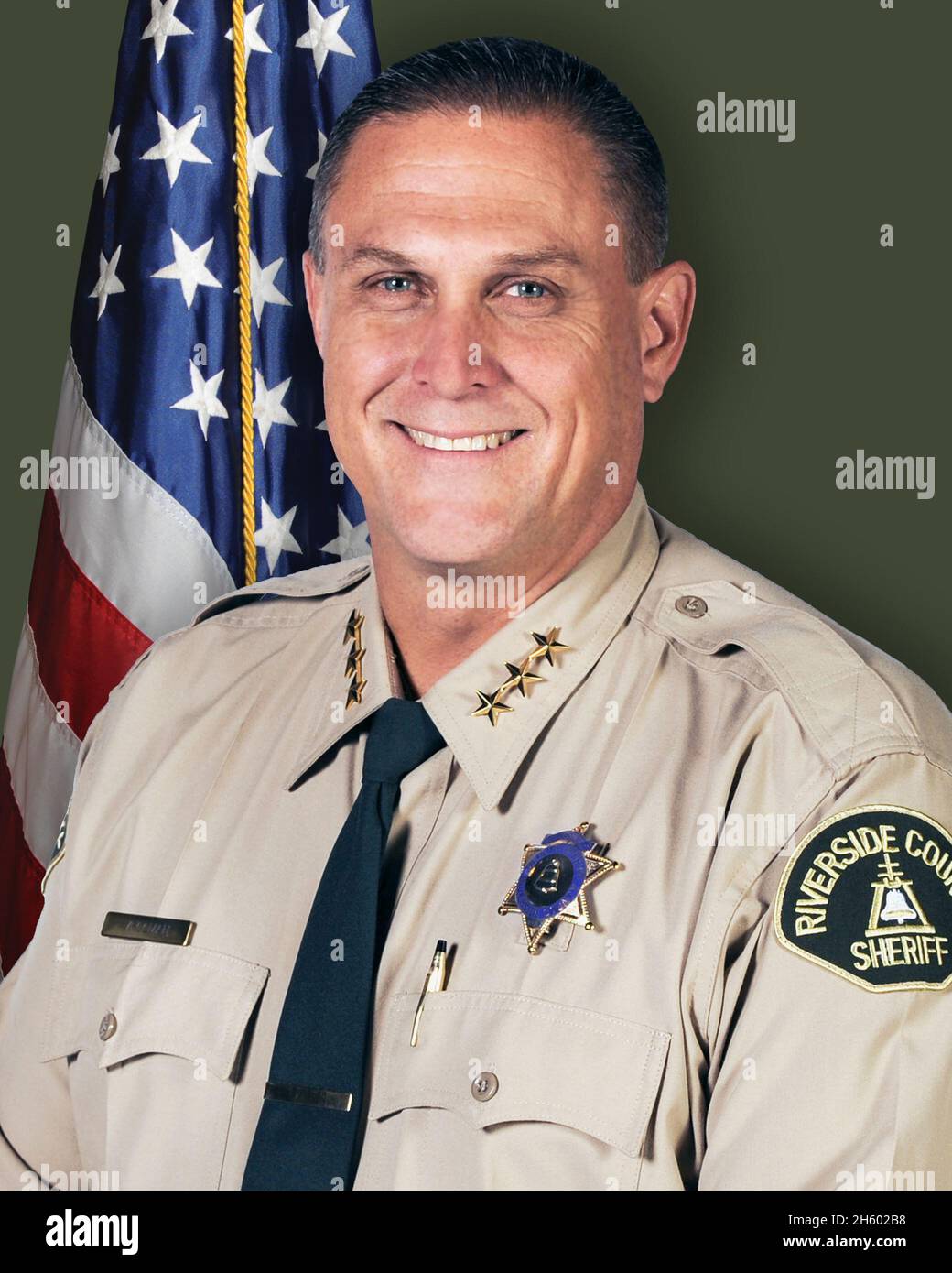 Riverside County Sheriff's Department Undersheriff Dennis Vrooman Stock ...