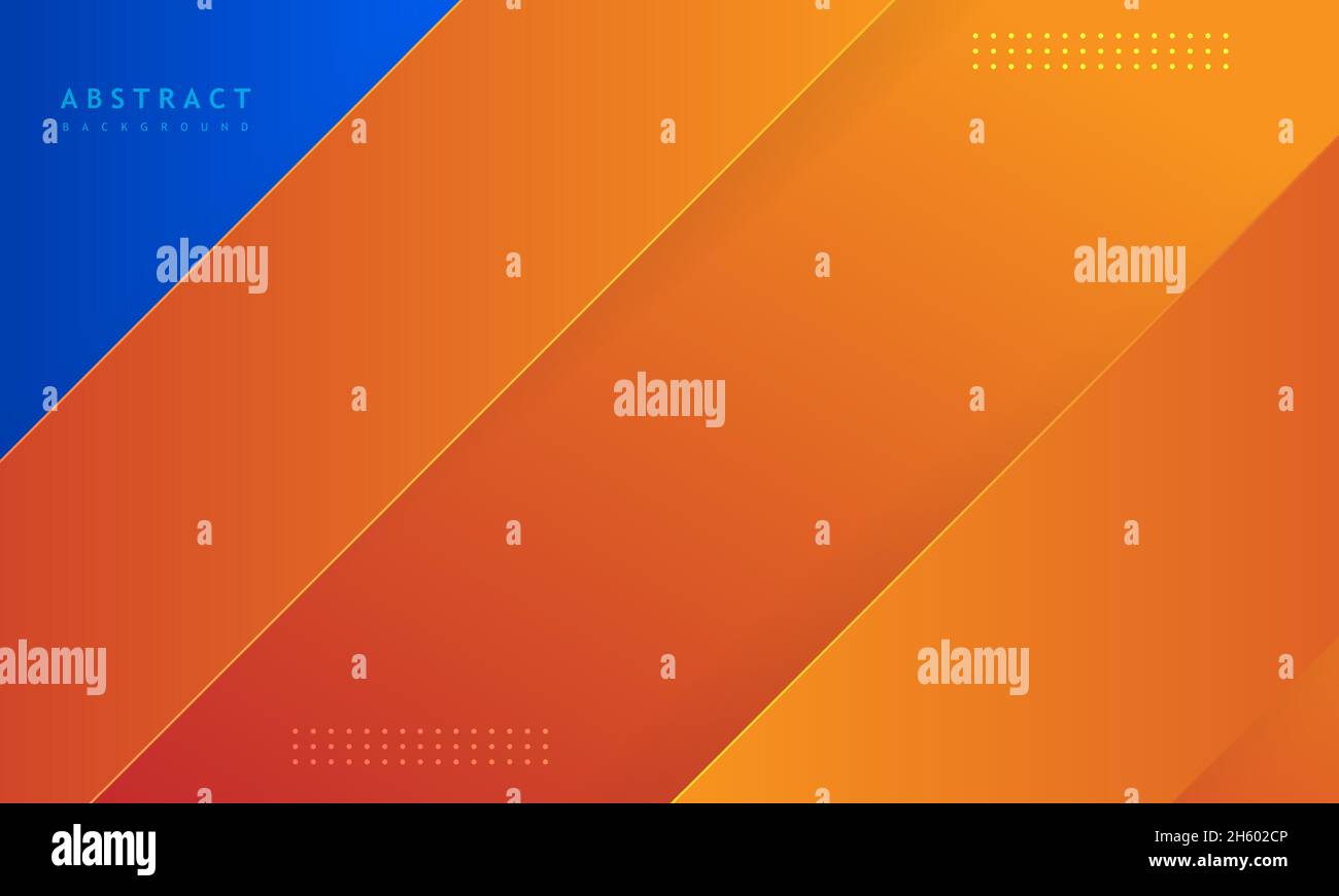 Abstract blue orange stripe hi-res stock photography and images - Alamy