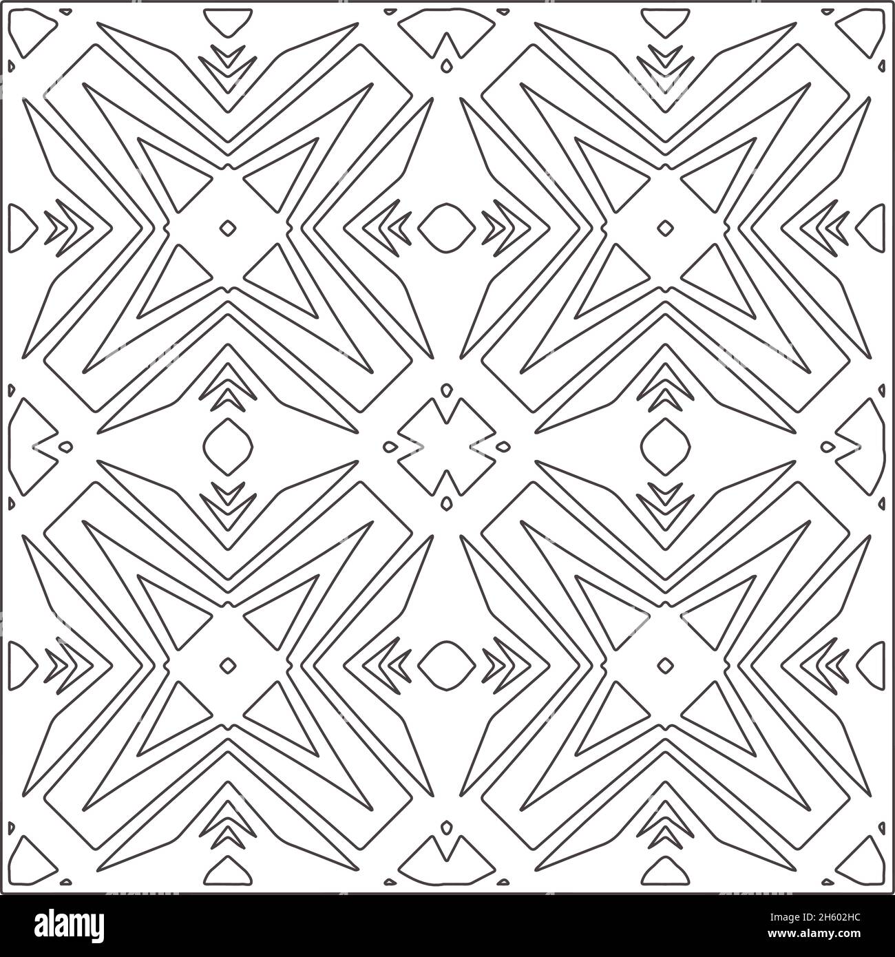 Repeating geometric tiles from striped elements.Modern geometric ...