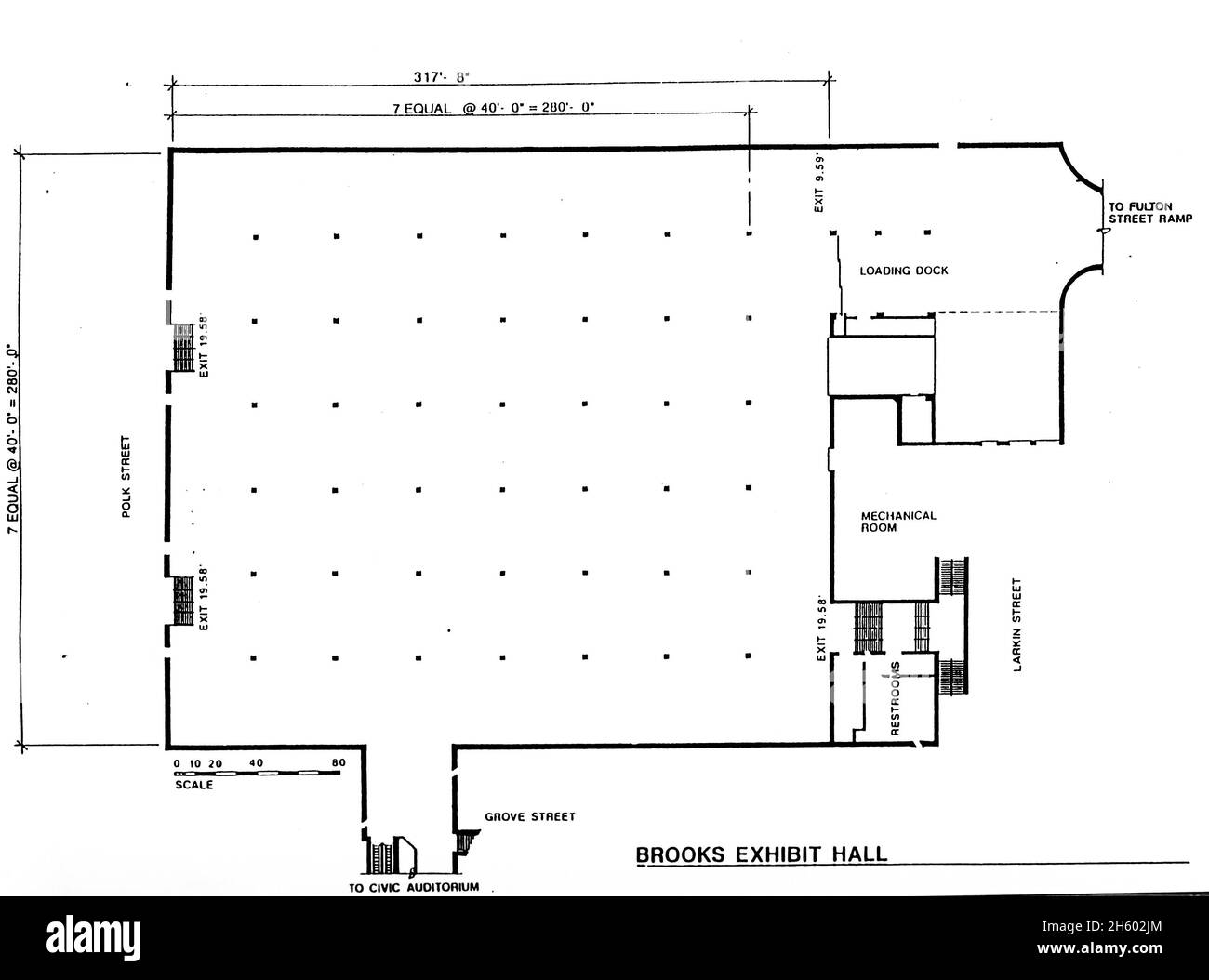 Site plan of brooks hall hi-res stock photography and images - Alamy
