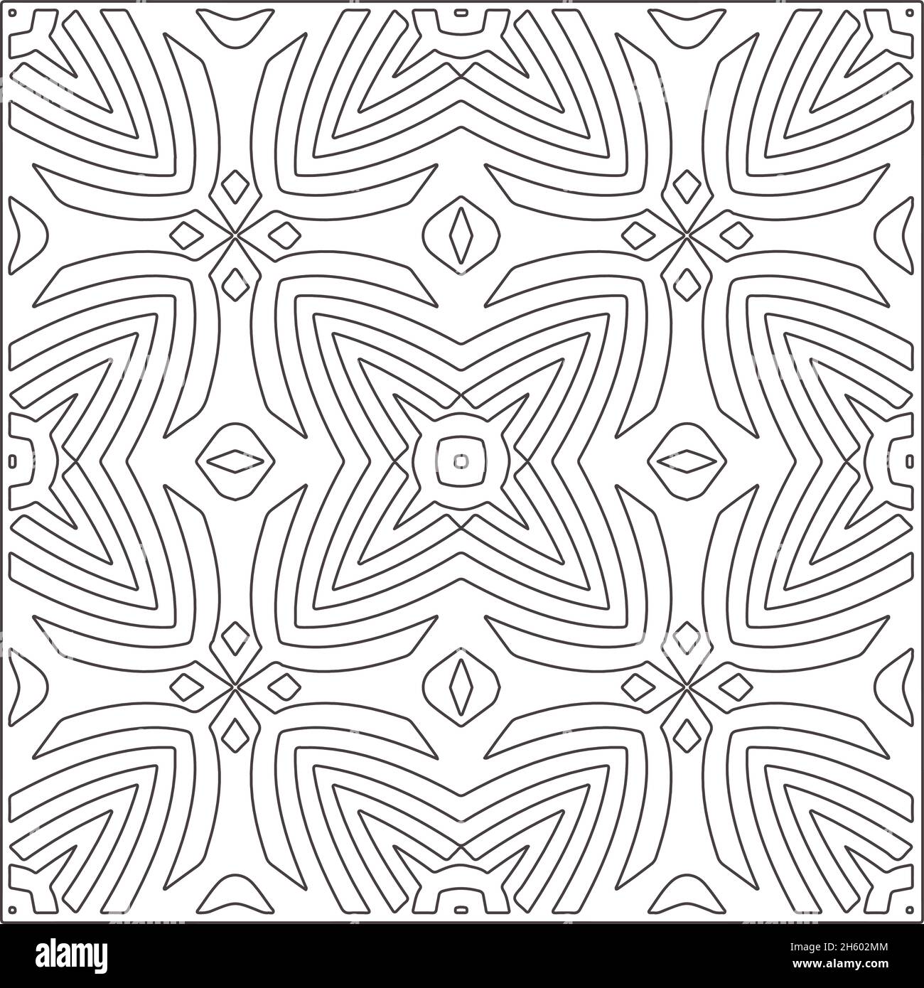 Repeating geometric tiles from striped elements.Modern geometric ...