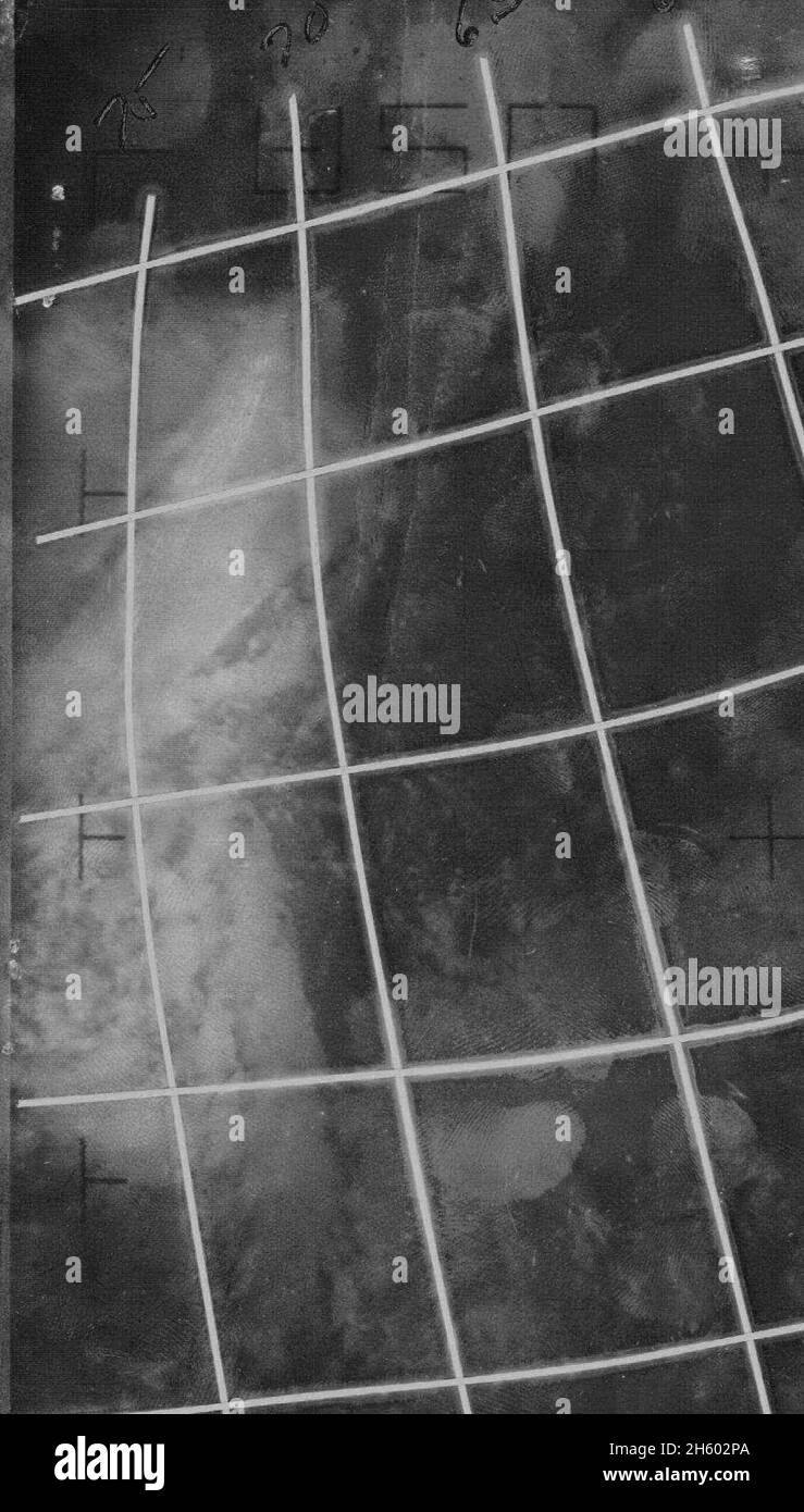 Satellite image of the tropical depression that later became Hurricane ...