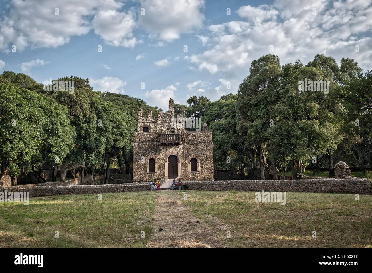 Fasiladas' Bath in Gondar, Ethiopia, Africa Stock Photo - Alamy