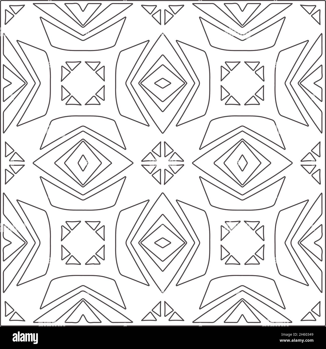 Repeating geometric tiles from striped elements.Modern geometric ...