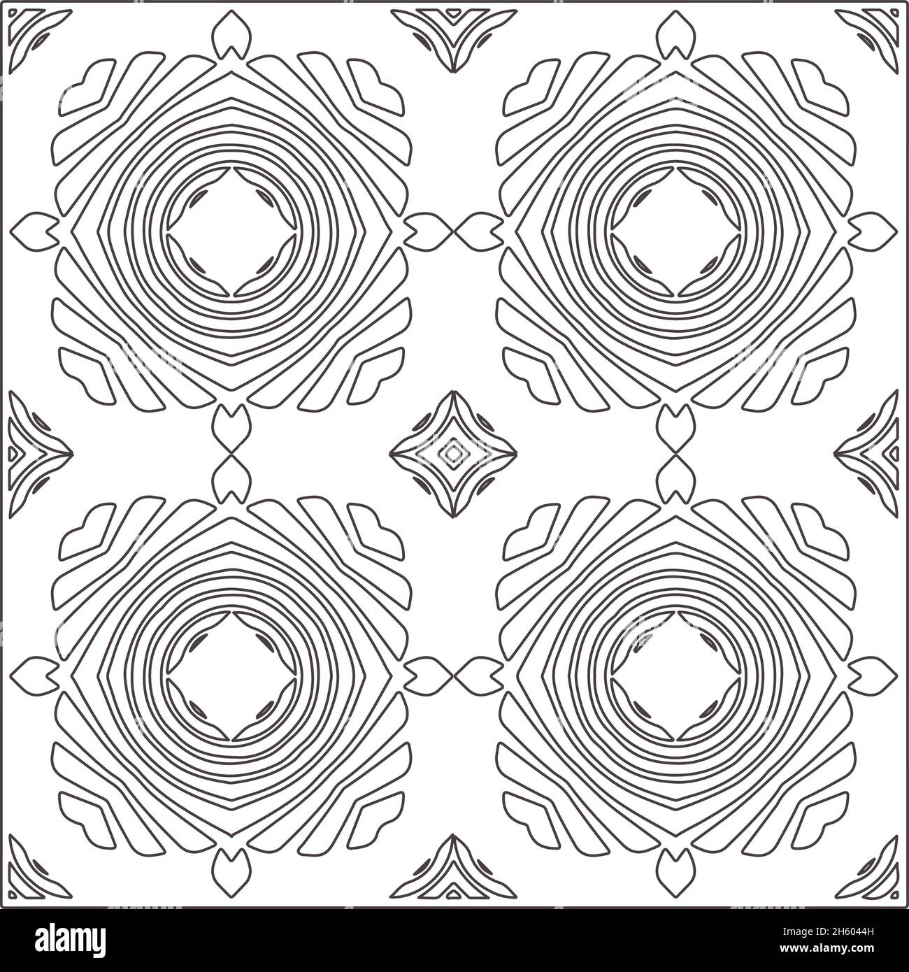 Repeating geometric tiles from striped elements.Modern geometric ...