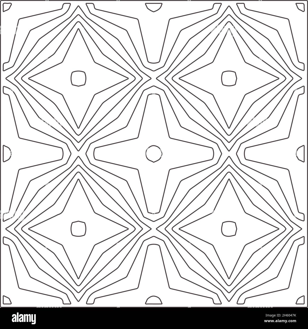 Repeating geometric tiles from striped elements.Modern geometric ...