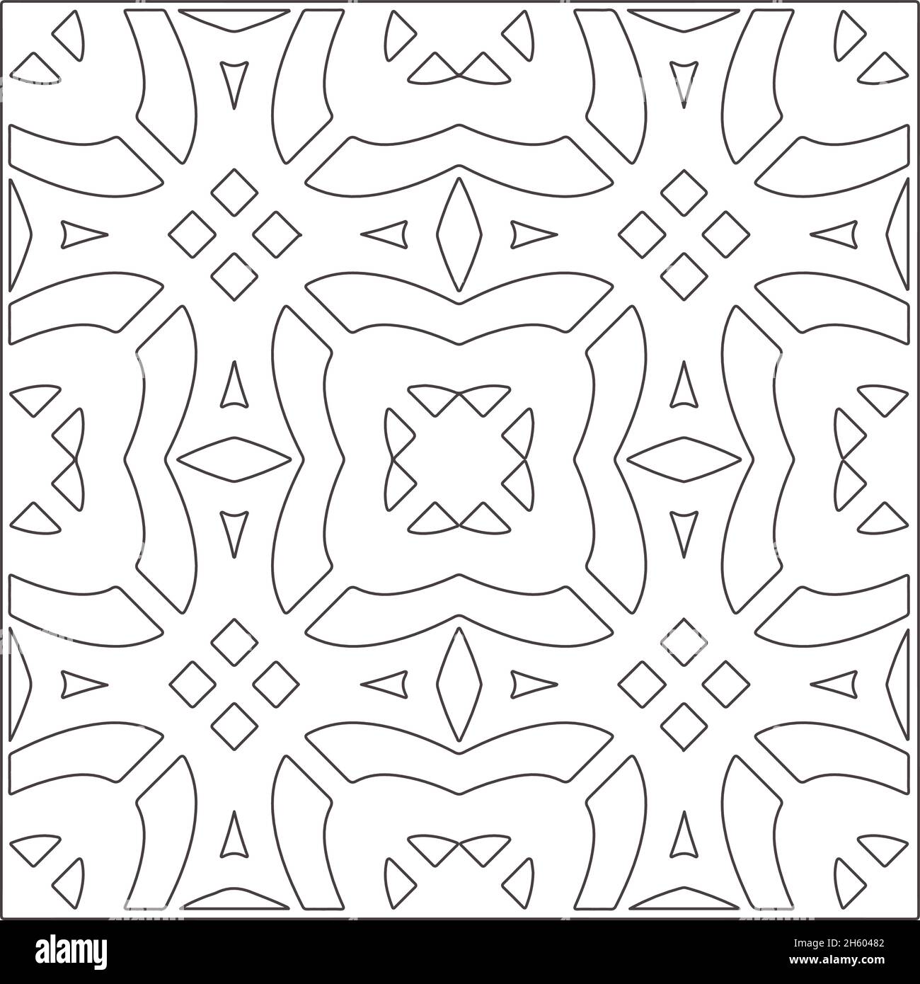 Repeating geometric tiles from striped elements.Modern geometric ...