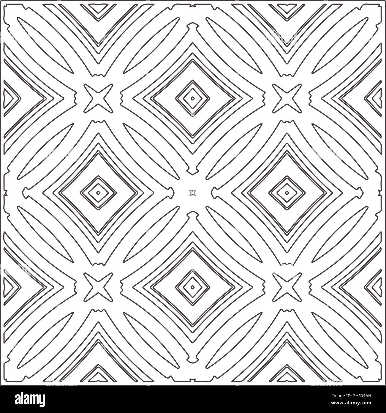 Repeating geometric tiles from striped elements.Modern geometric ...