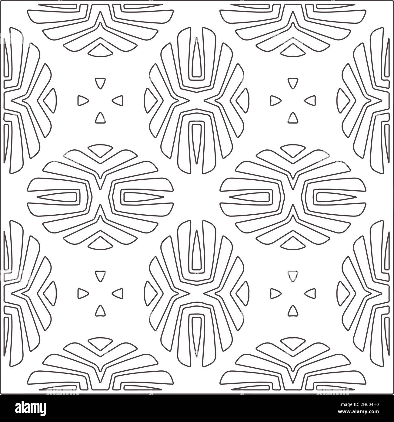 Repeating geometric tiles from striped elements.Modern geometric ...