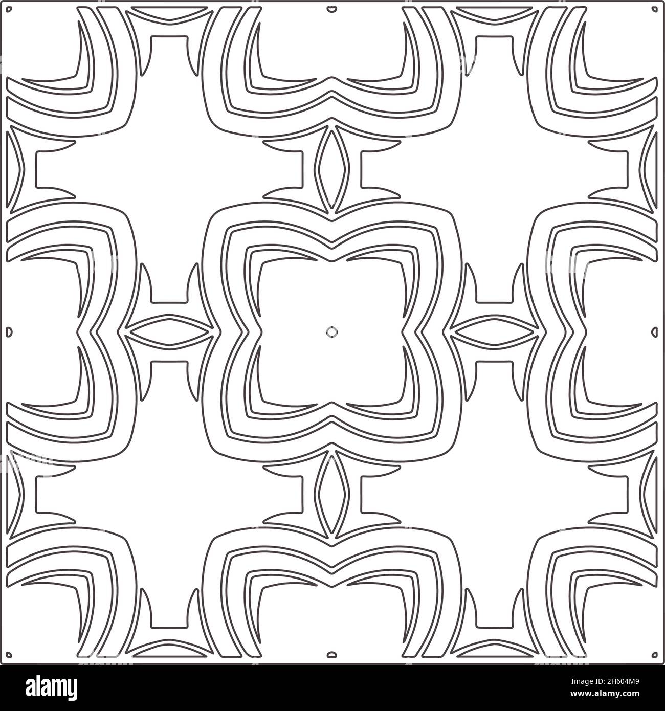 Repeating geometric tiles from striped elements.Modern geometric ...