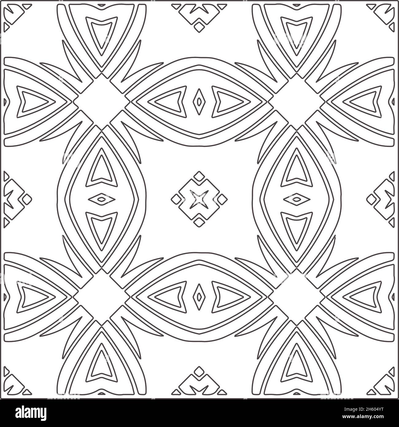 Repeating geometric tiles from striped elements.Modern geometric ...