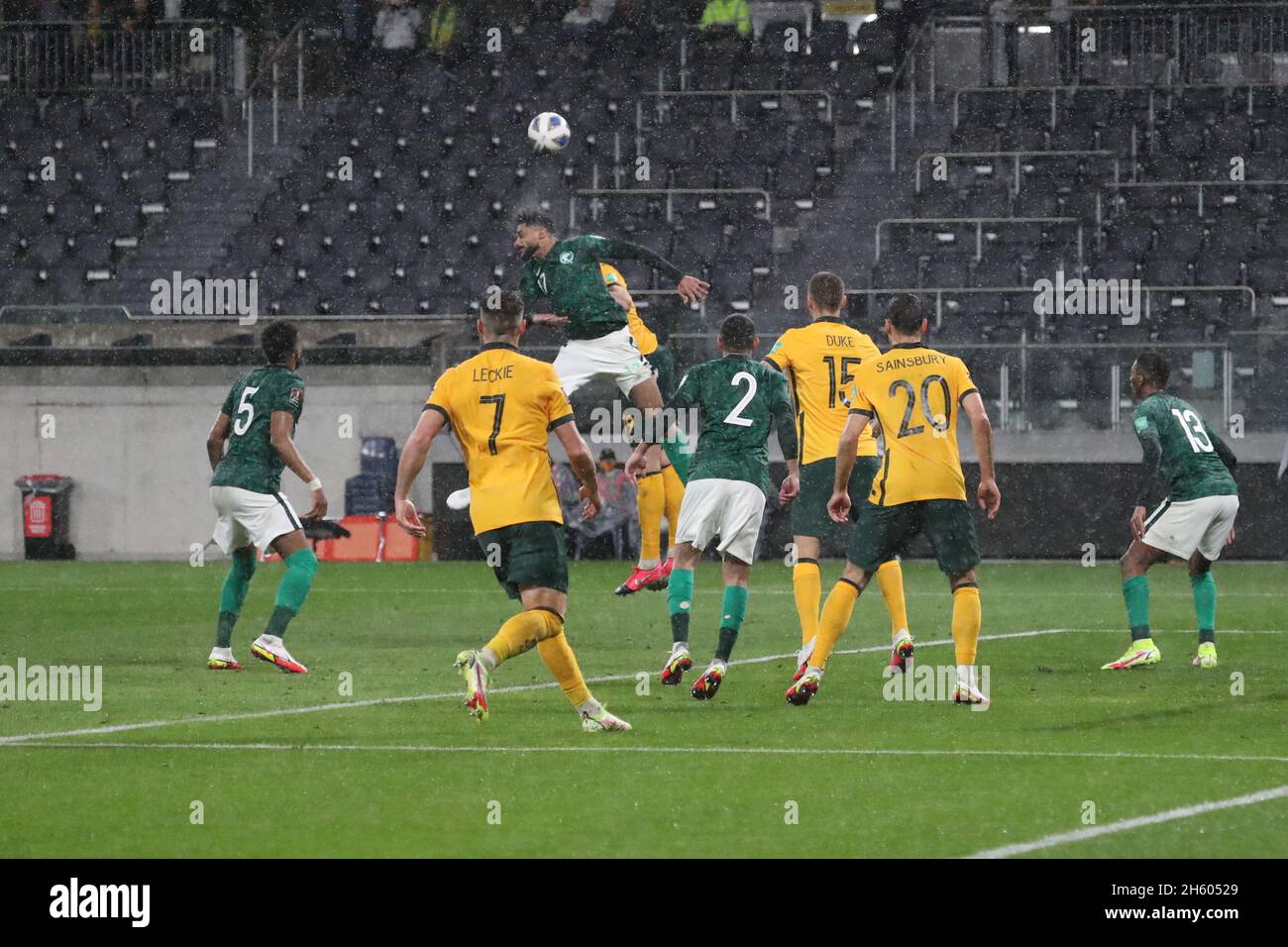 Socceroos vs Saudi Arabia Stock Photo - Alamy