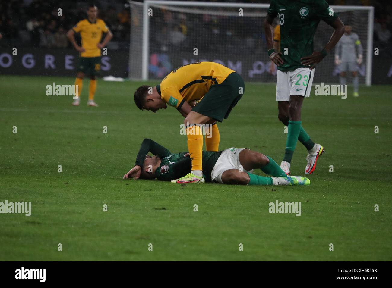Socceroos vs Saudi Arabia Stock Photo - Alamy