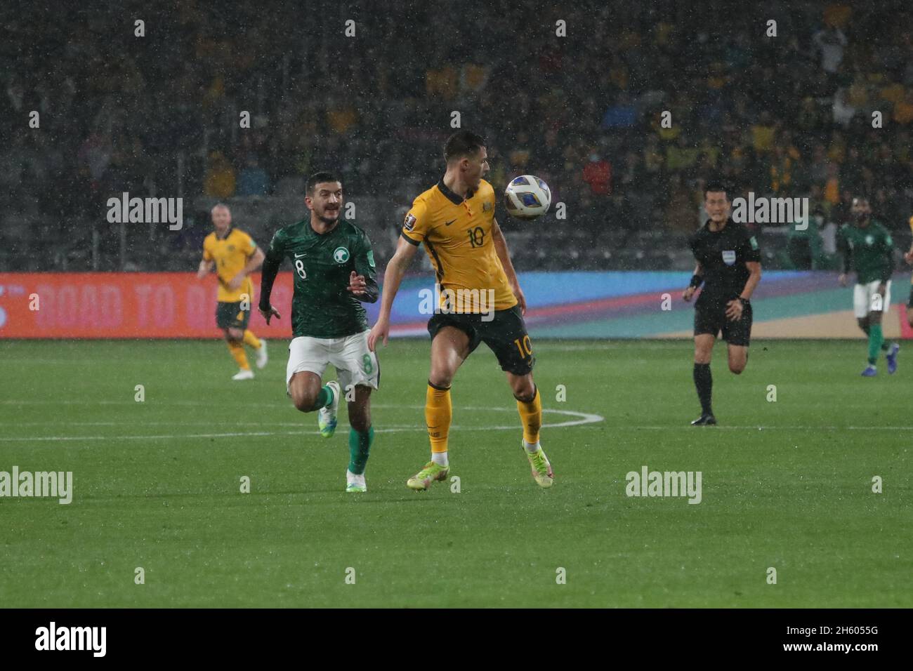 Socceroos vs Saudi Arabia Stock Photo - Alamy