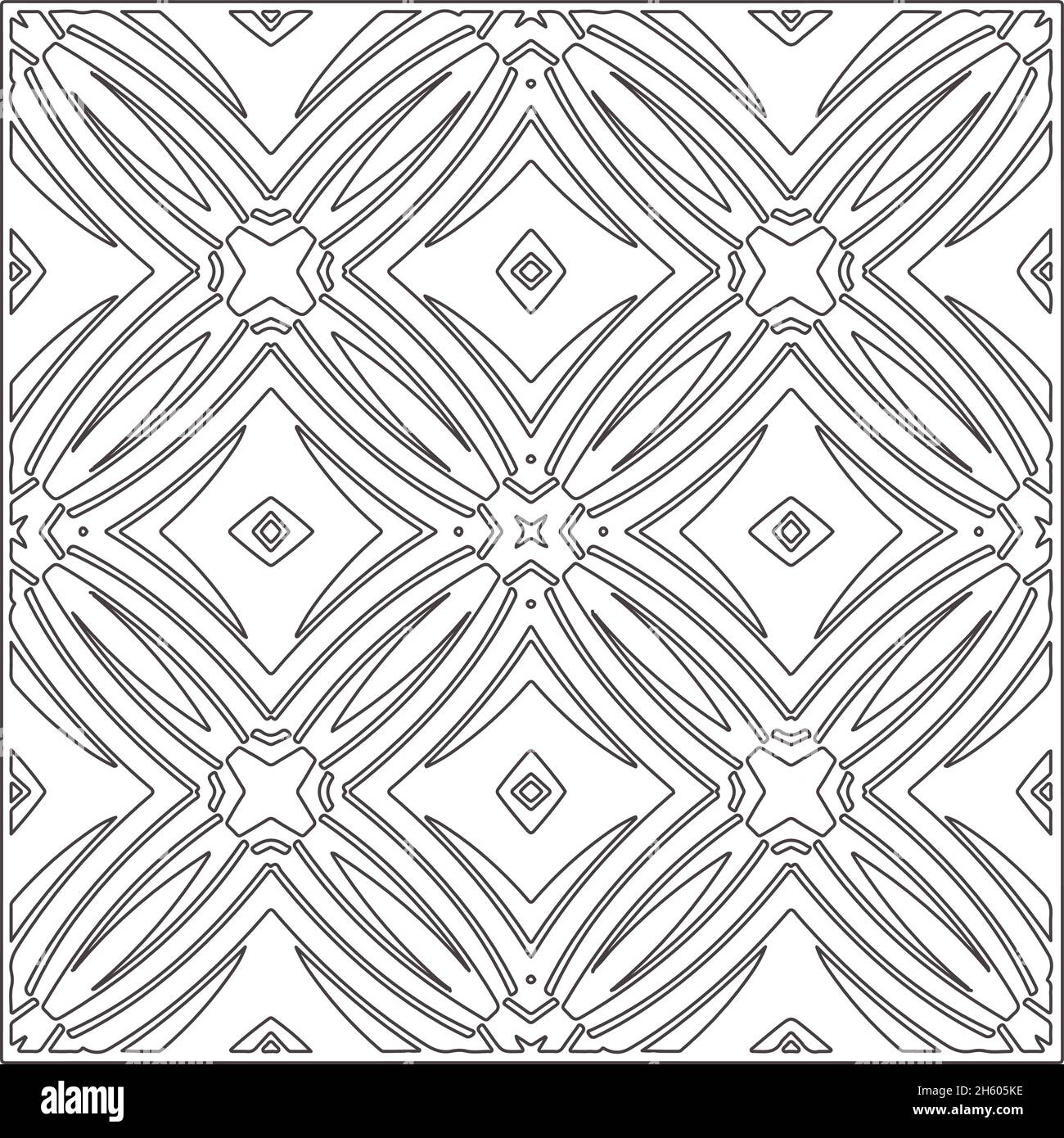 Repeating geometric tiles from striped elements.Modern geometric ...