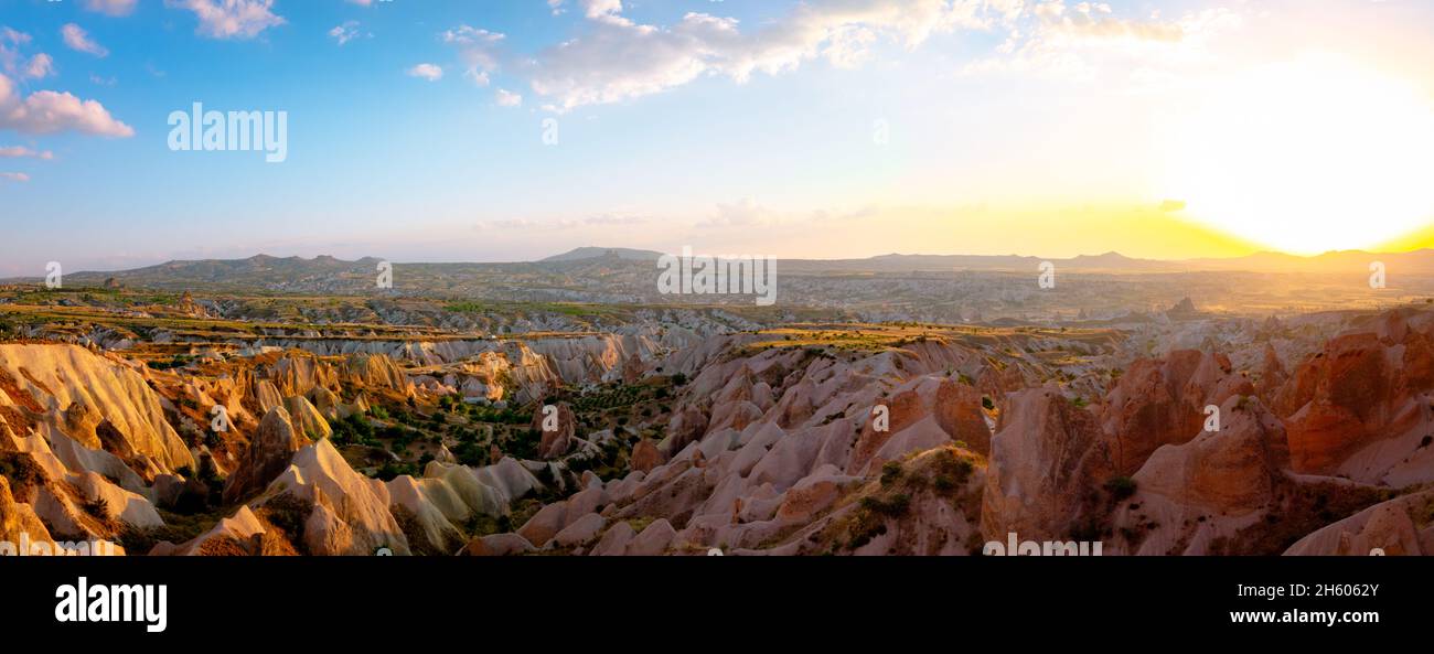 Cappadocia Panorama. Cappadocia panoramic view from Kizilcukur Valley ...