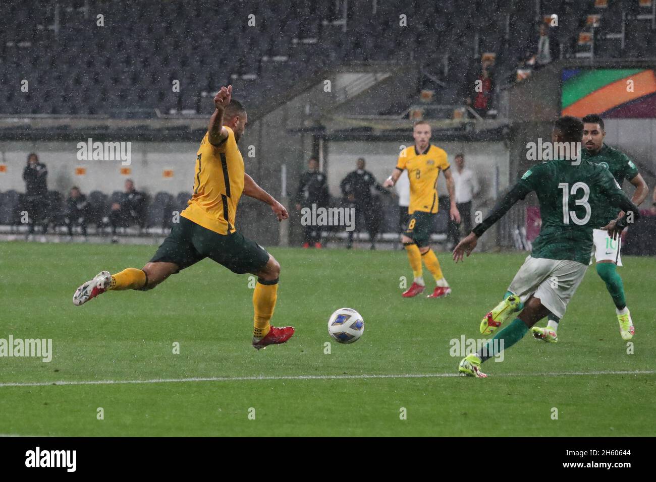 Socceroos vs Saudi Arabia Stock Photo - Alamy