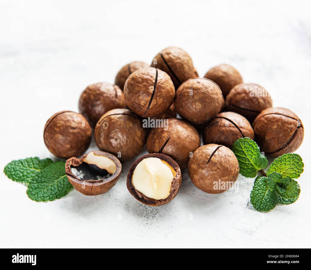 Macadam texture Cut Out Stock Images & Pictures - Alamy