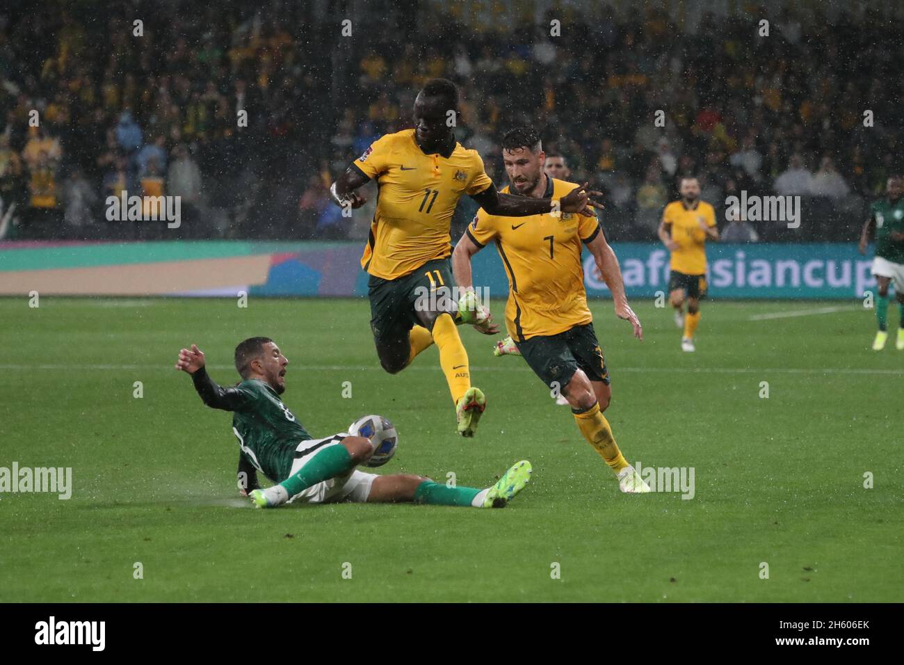 Socceroos vs Saudi Arabia Stock Photo - Alamy